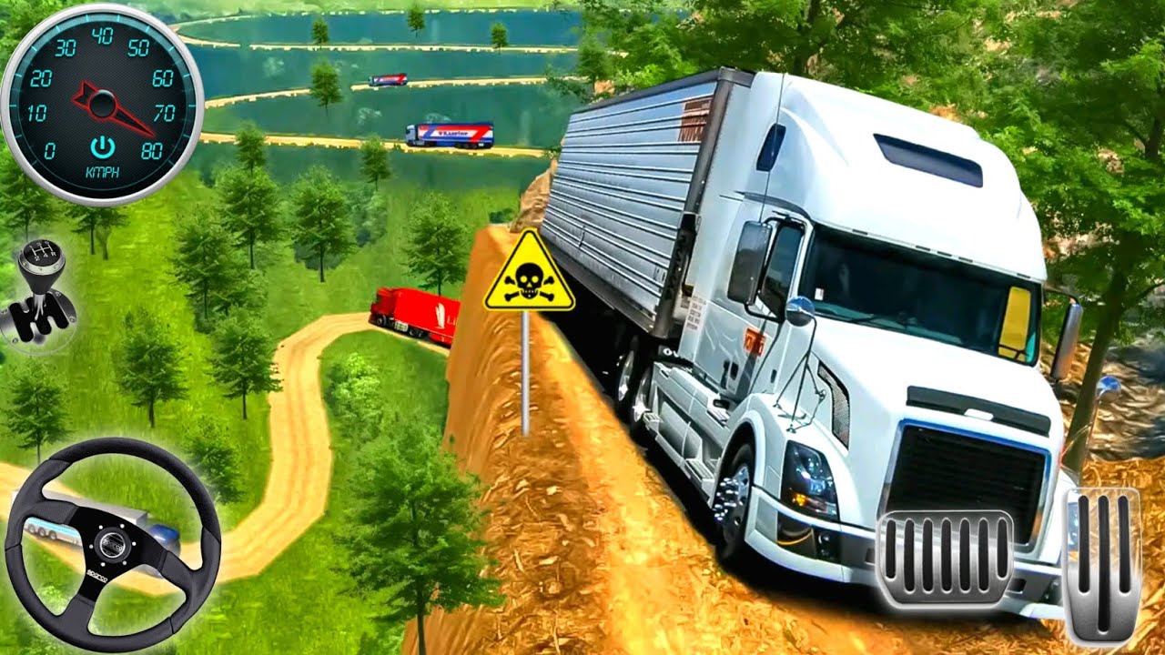 Cargo Trailer Truck Transport Driving Simulator 3D [Android Gameplay ...