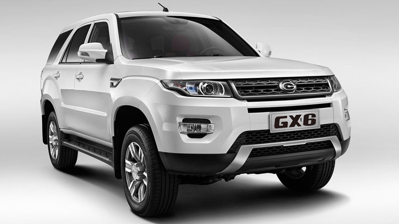 GAC Gonow GX6 Китайский внедорожник Range Rover Evoque - YouTube