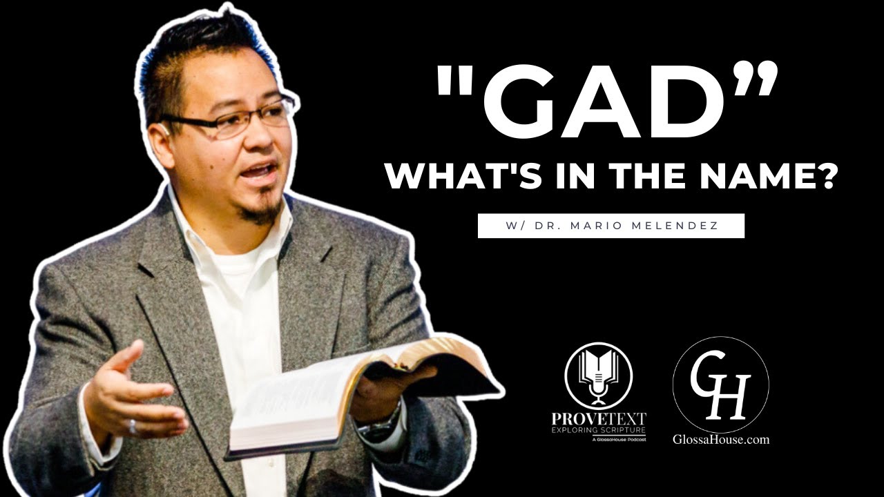 1163. Gad (What’s in the Name) - #provetext #name #bible - YouTube