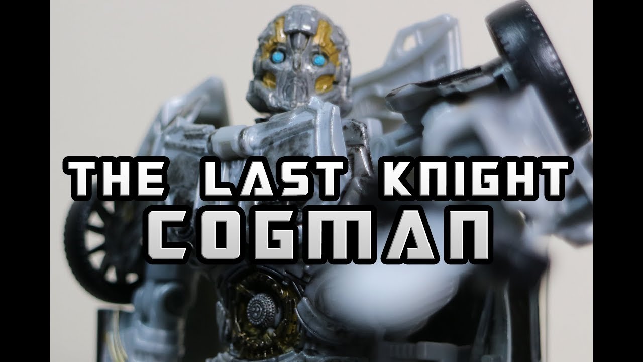 Transformers The Last Knight TLK Deluxe Cogman Review - YouTube