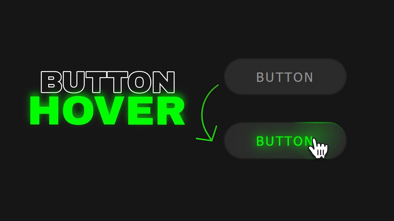Stunning Button Hover Effect using HTML and CSS & JavaScript - YouTube