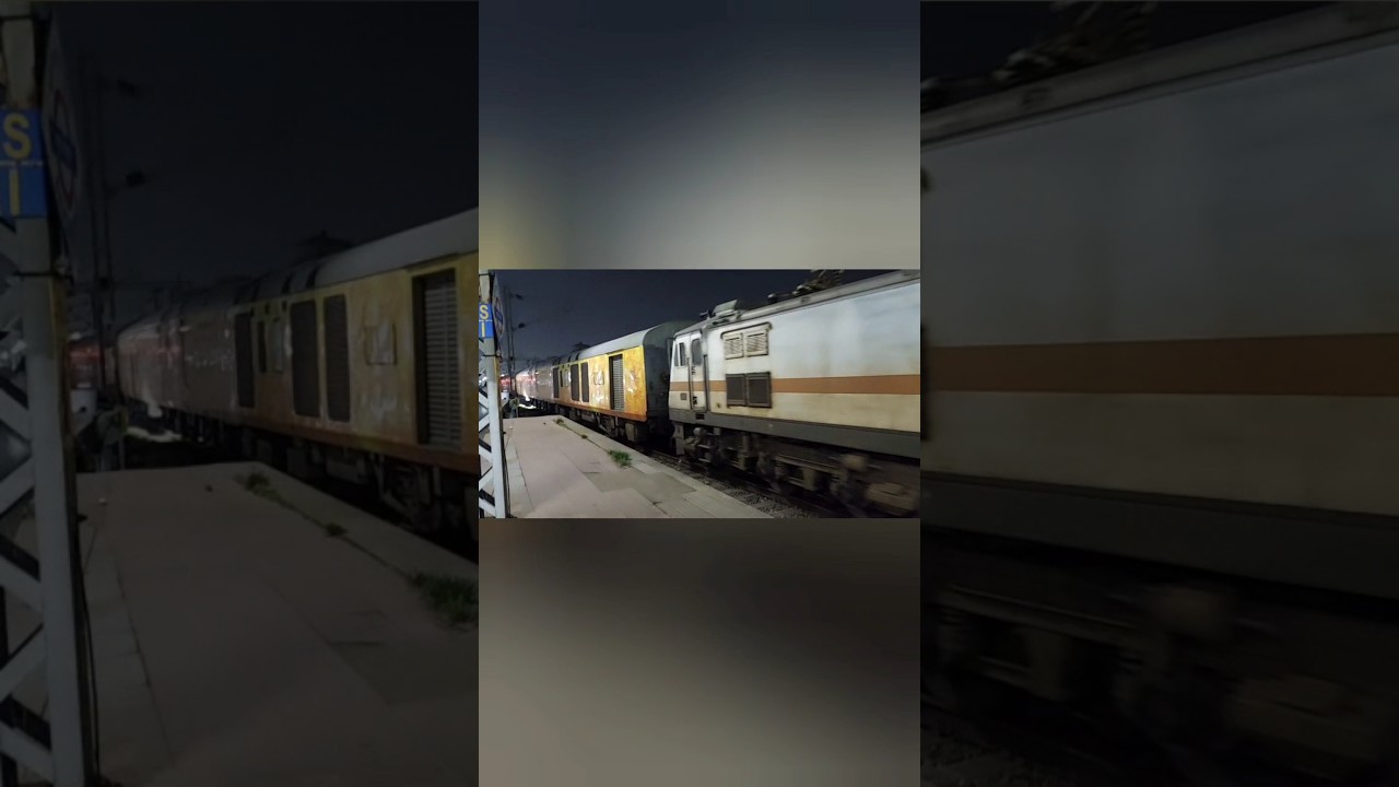 WAP7 of Bhubaneswar Tejas Rajdhani Express captured at various ...