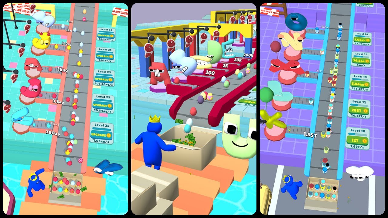 Alphabet Egg Farm: Idle Tycoon Mobile Game | Gameplay Android - YouTube
