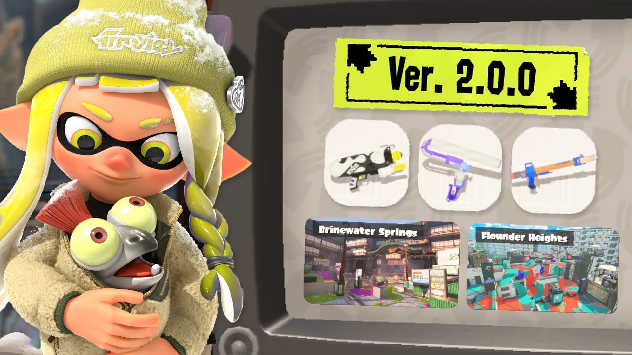 Splatoon 3 - Chill Season 2.0.0 Update (All Weapons & Maps Gameplay ...