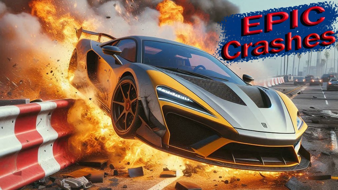 EPIC Speed Car Jumps #2 – BeamNG | Realistic Crash - YouTube