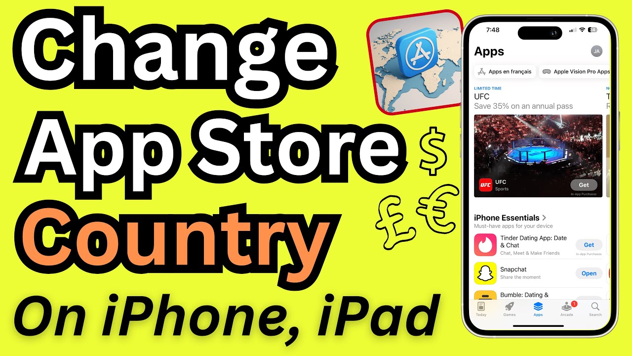 How To Change App Store Country (2025): A Beginners Guide - YouTube