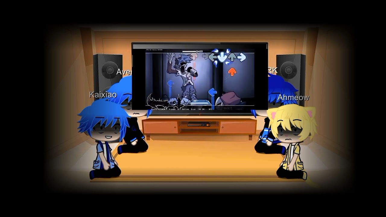 Kaixiao Family react fnf Silly billy vs bf Himself past.1 - YouTube