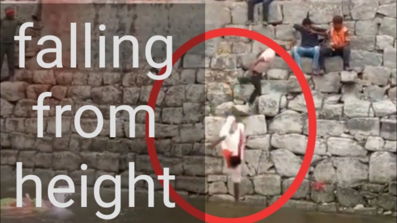 people falling into water - YouTube