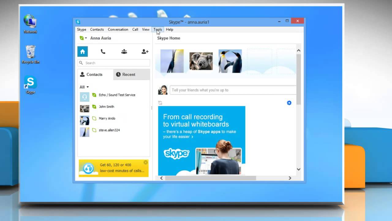 How to start Skype® automatically when you start your Windows® 8 based ...