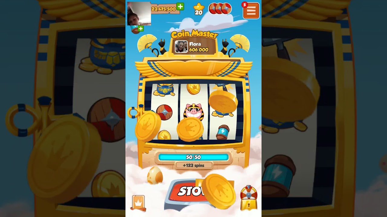 Playing coin master - YouTube