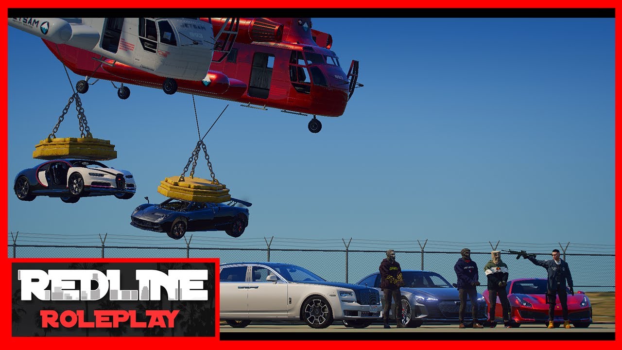 Stopping a Cargobob Dealership Robbery | REDLINE RP | GTA RP - YouTube