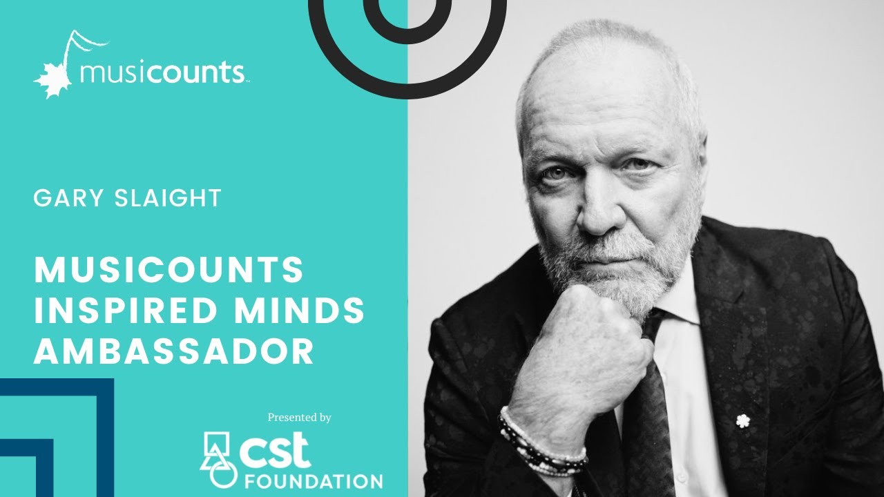 2021 MusiCounts Inspired Minds Ambassador - Gary Slaight - YouTube
