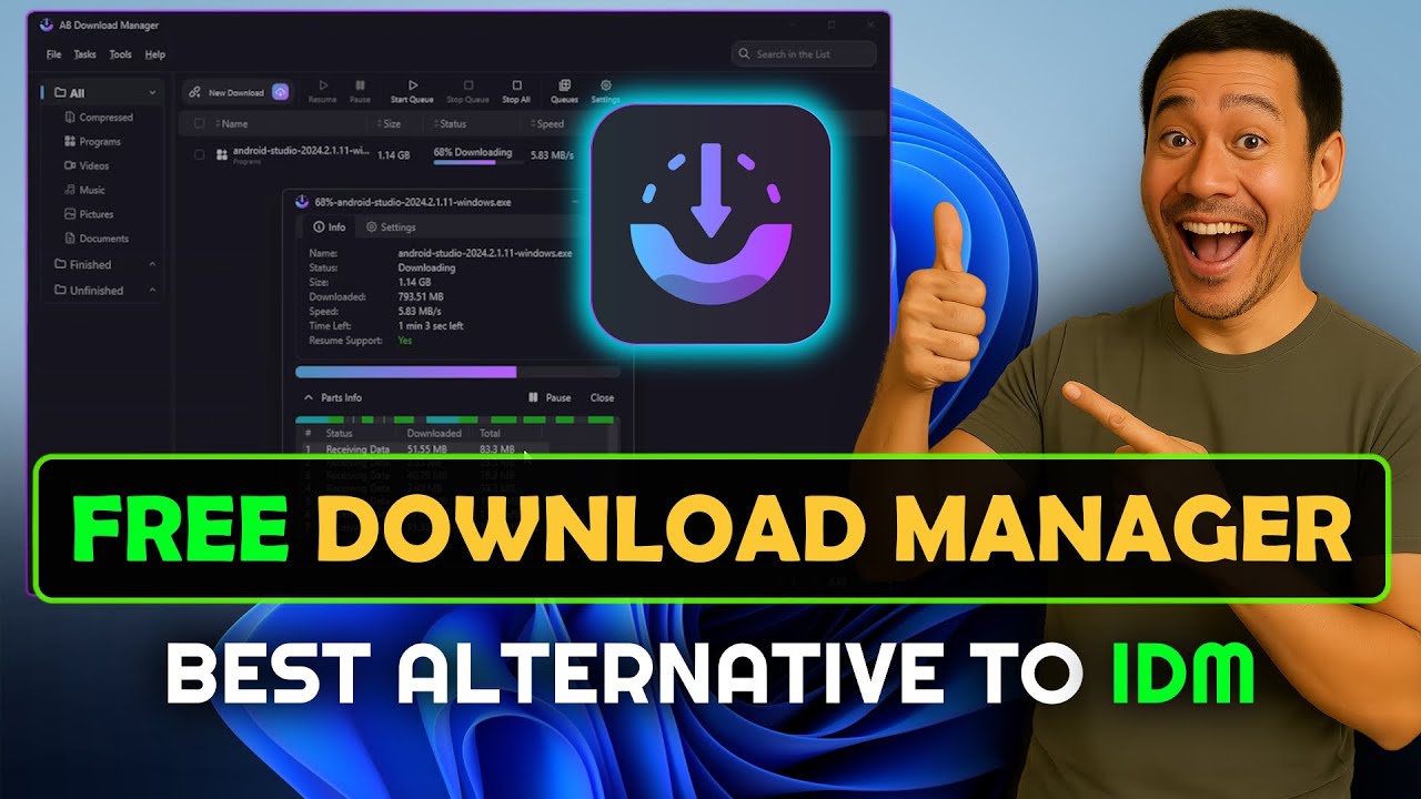 Best FREE NEW Alternative To The Internet Download Manager. Stop Paying ...