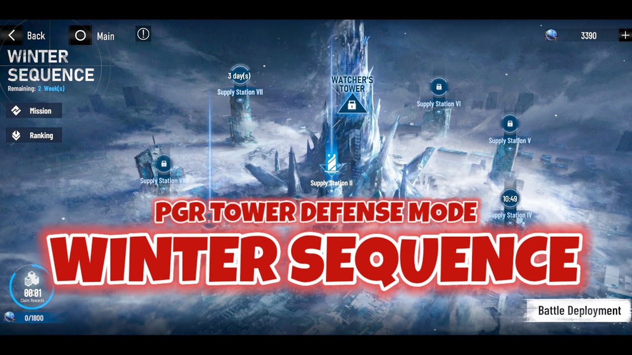 WINTER SEQUENCE - PGR TOWER DEFENSE || PUNISHING GRAY RAVEN - YouTube
