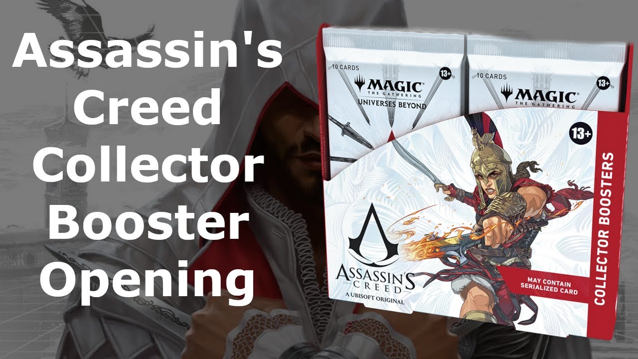 Assassin's Creed Collector Booster Box Opening | MTG | - YouTube