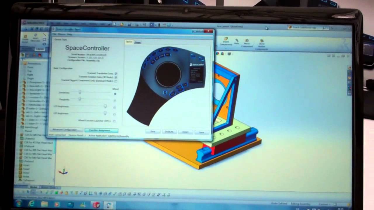 3D Mouse with 6 degrees of freedom - YouTube