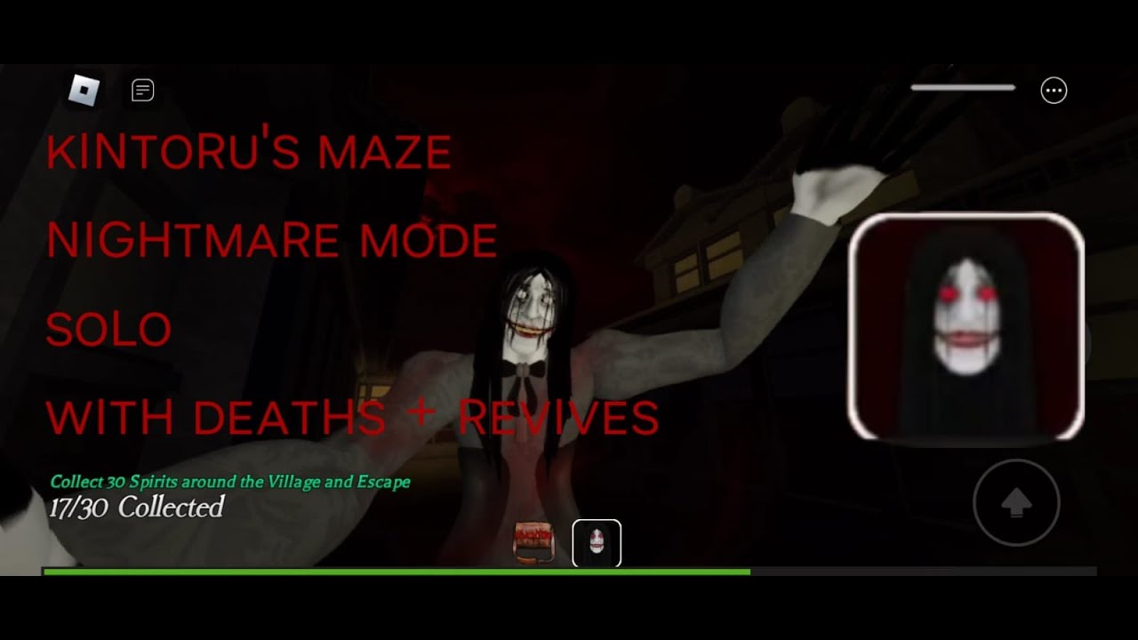 Kintoru's Maze / Nightmare Mode / Solo (WITH DEATHS) (REWARD: KINTORU ...