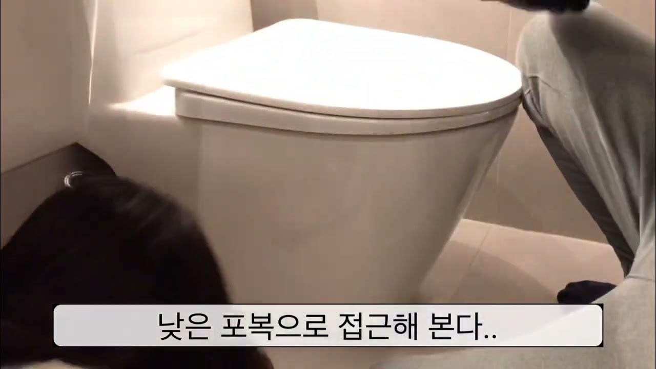 치마형 변기 커버 교체하는법 Youtube