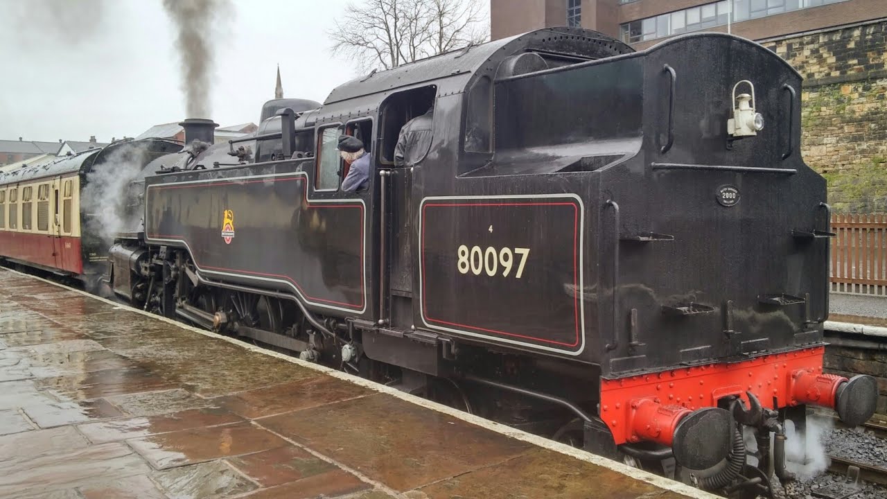 Br Standard class 4 80097 East Lancashire Railway 14th March 2020 - YouTube