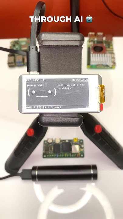 World’s Smallest WiFi Hacking Computer Pwnagotchi using Raspberry Pi #shorts #gadgets #tech ...