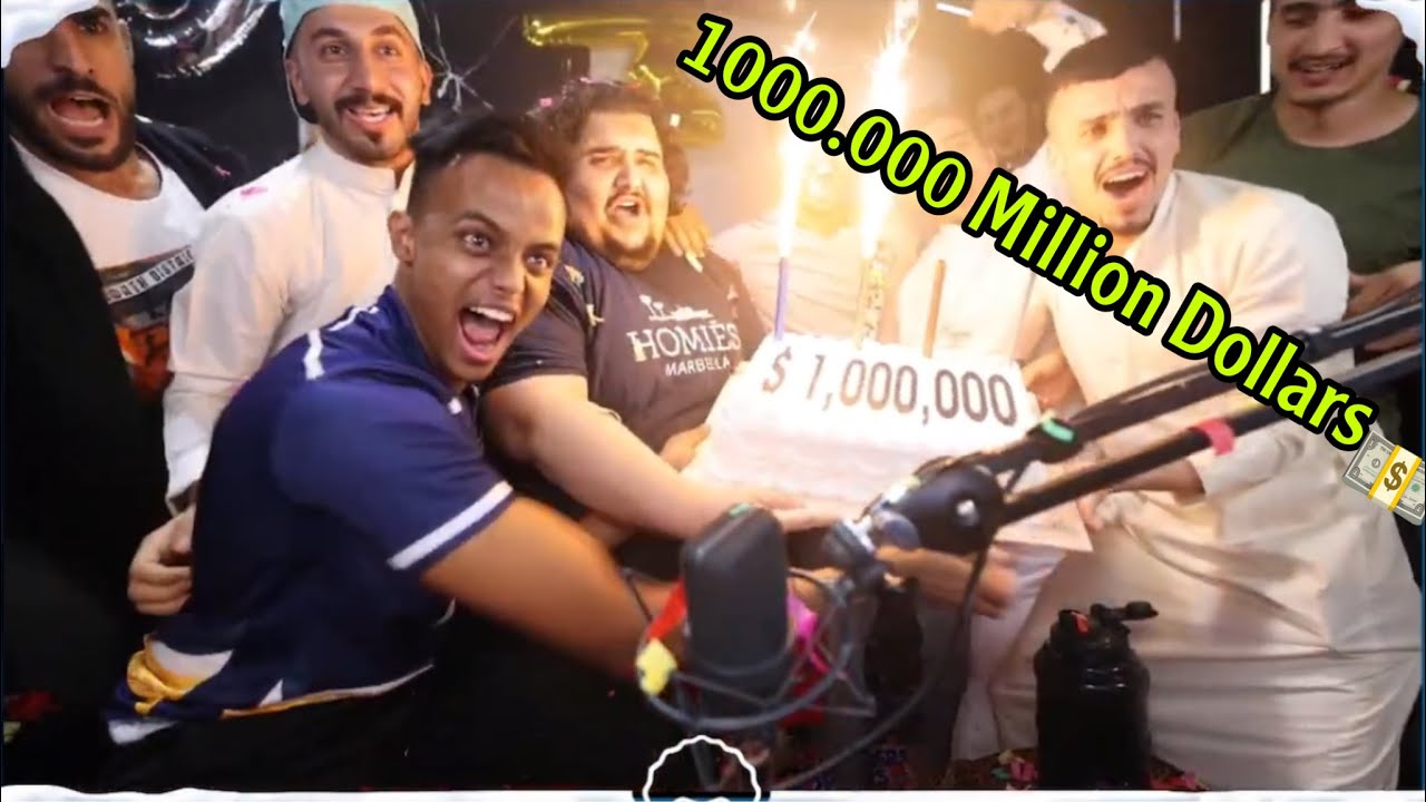 😱 ABO FLAH celebrates the Million Dollars in aid - YouTube