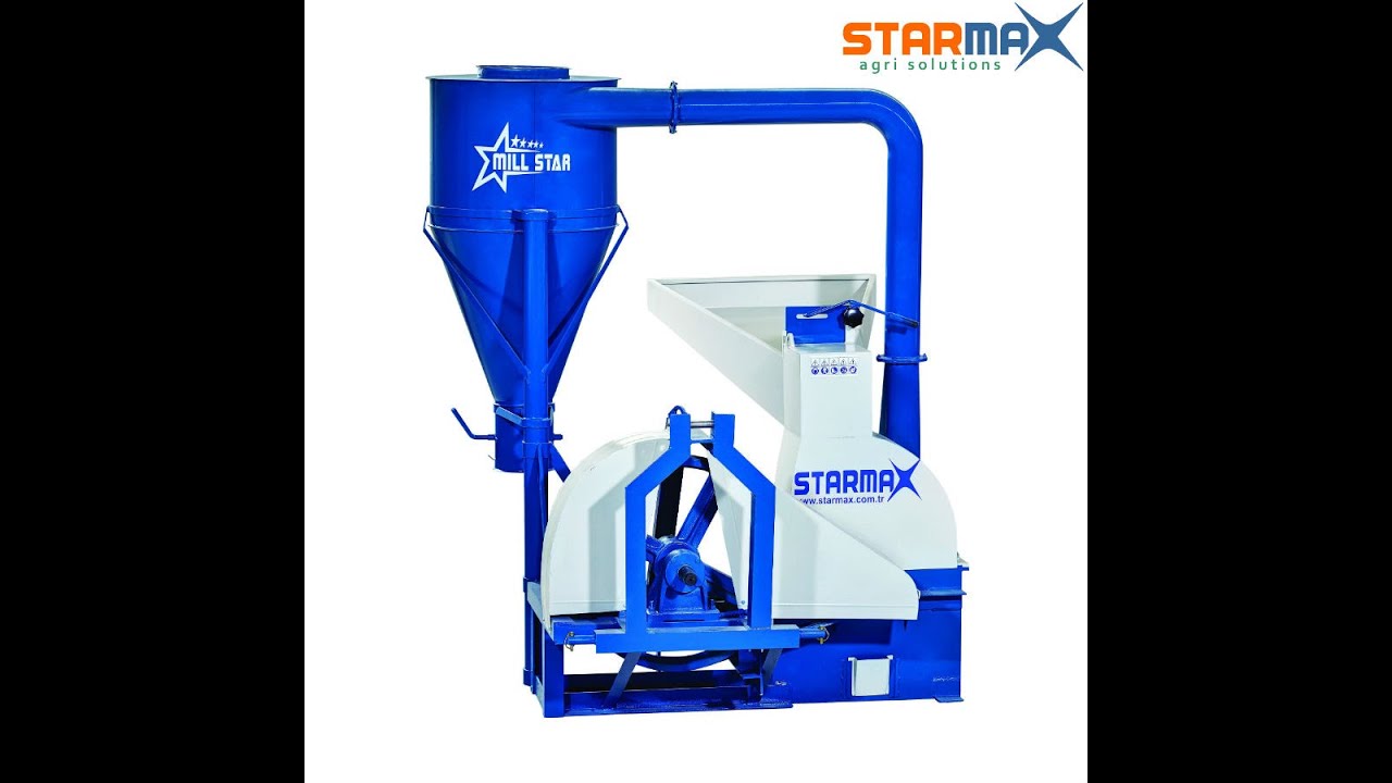 MILLSTAR PTO Feed Grinding Machines (Tractor Powered) - YouTube