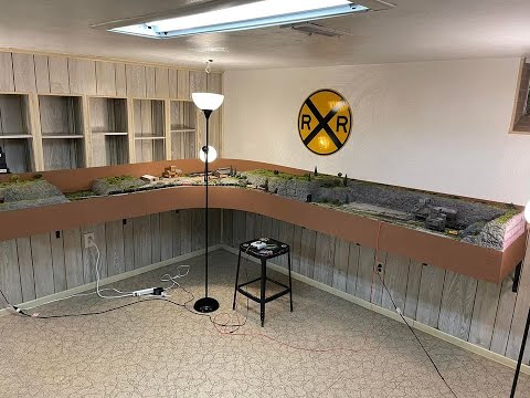 N SCALE SHELF LAYOUT - PART 6 - AM I DONE???????? - YouTube