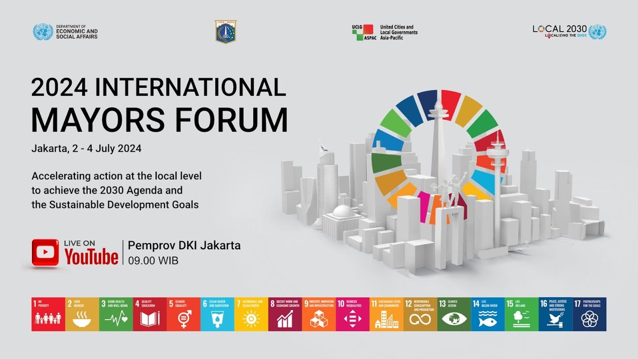 Opening Ceremony International Mayors Forum 2024 - YouTube