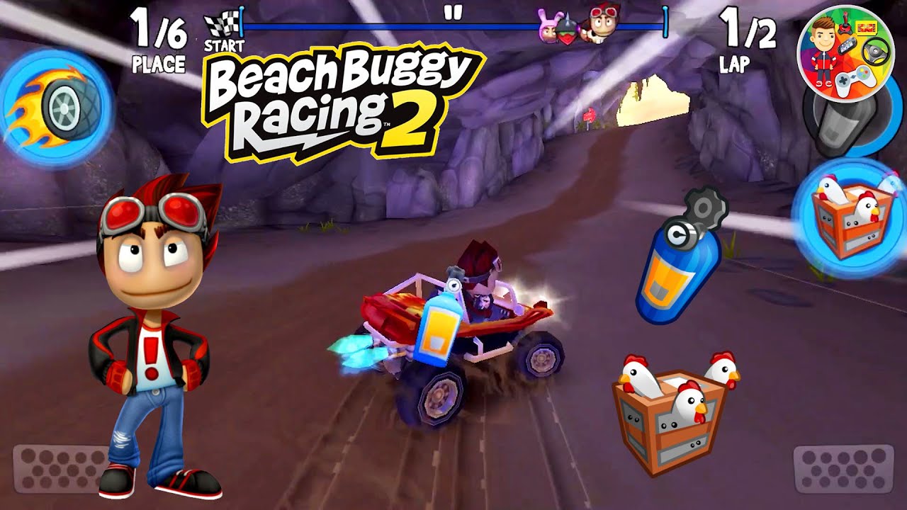Beach Buggy Racing 2 Rezz Shield | Color Games | Surprise Filled World ...