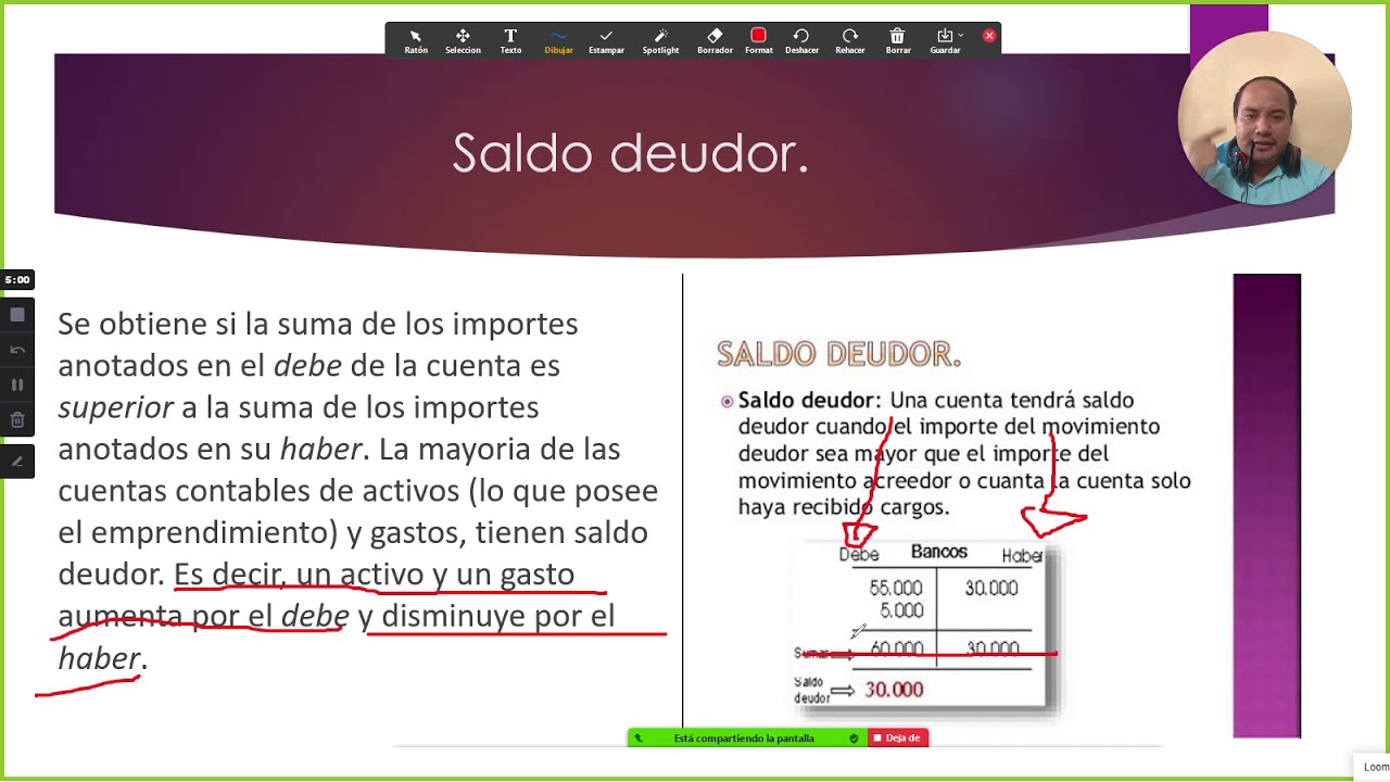 Proceso contable: la partida doble - YouTube
