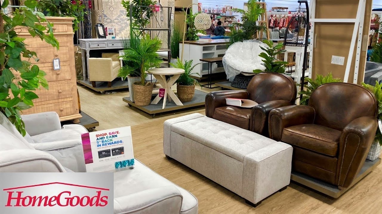 HOMEGOODS SHOP WITH ME FURNITURE ARMCHAIRS TABLES CABINETS HOME DECOR ...