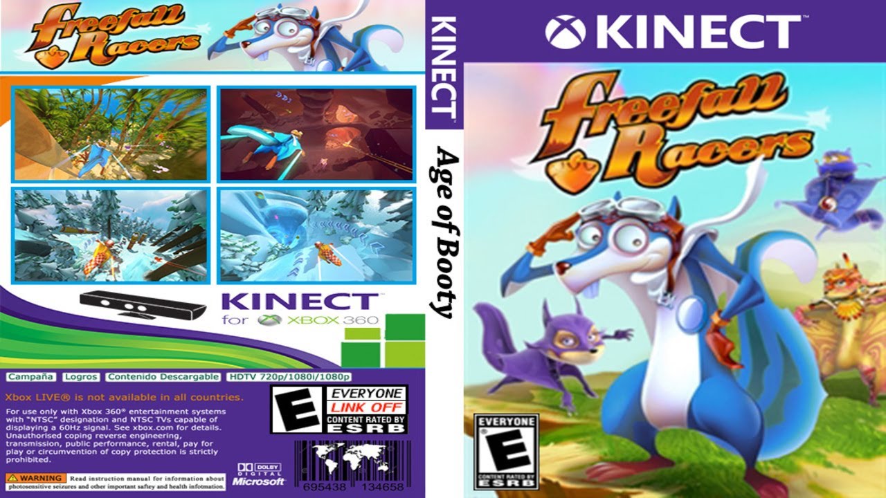 Freefall Racers (2013) - Full Gameplay | XBOX 360 | Kinect | UHD | 4K ...