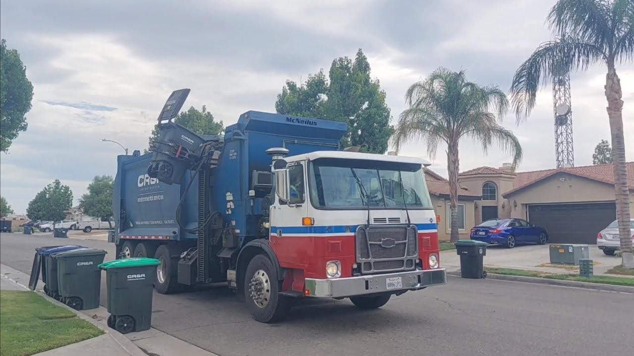 CR&R 2015 Autocar ACX McNeilus ZR (Zero Radius) ASL Garbage Truck on ...