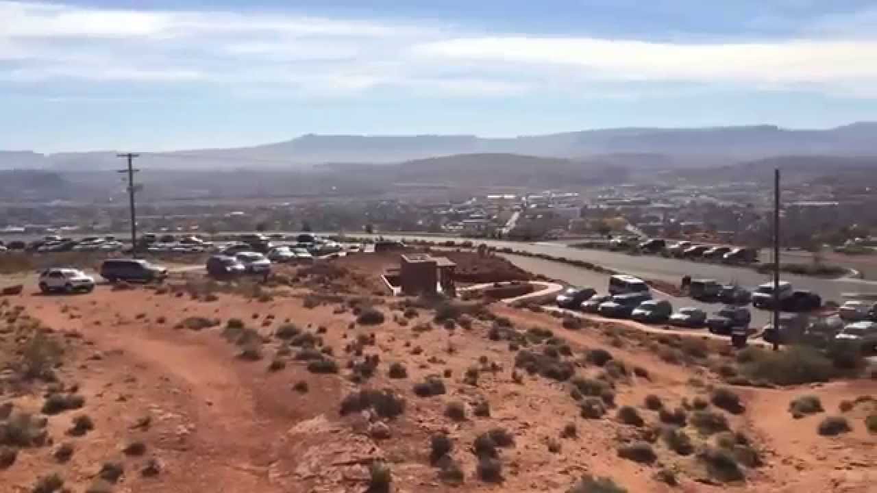Downtown St George from Dixie Rock - YouTube