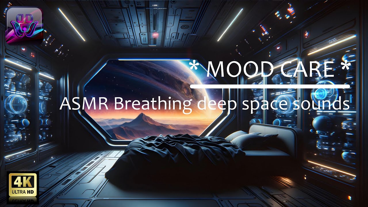 Asmr Deep Sleep In Space Cabin Sleep Within Minutes Whit This Calming