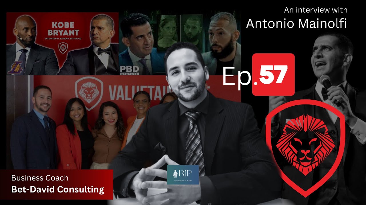 BIP Intro Ep. 57 | Antonio Mainolfi | Business Coach at Bet-David ...