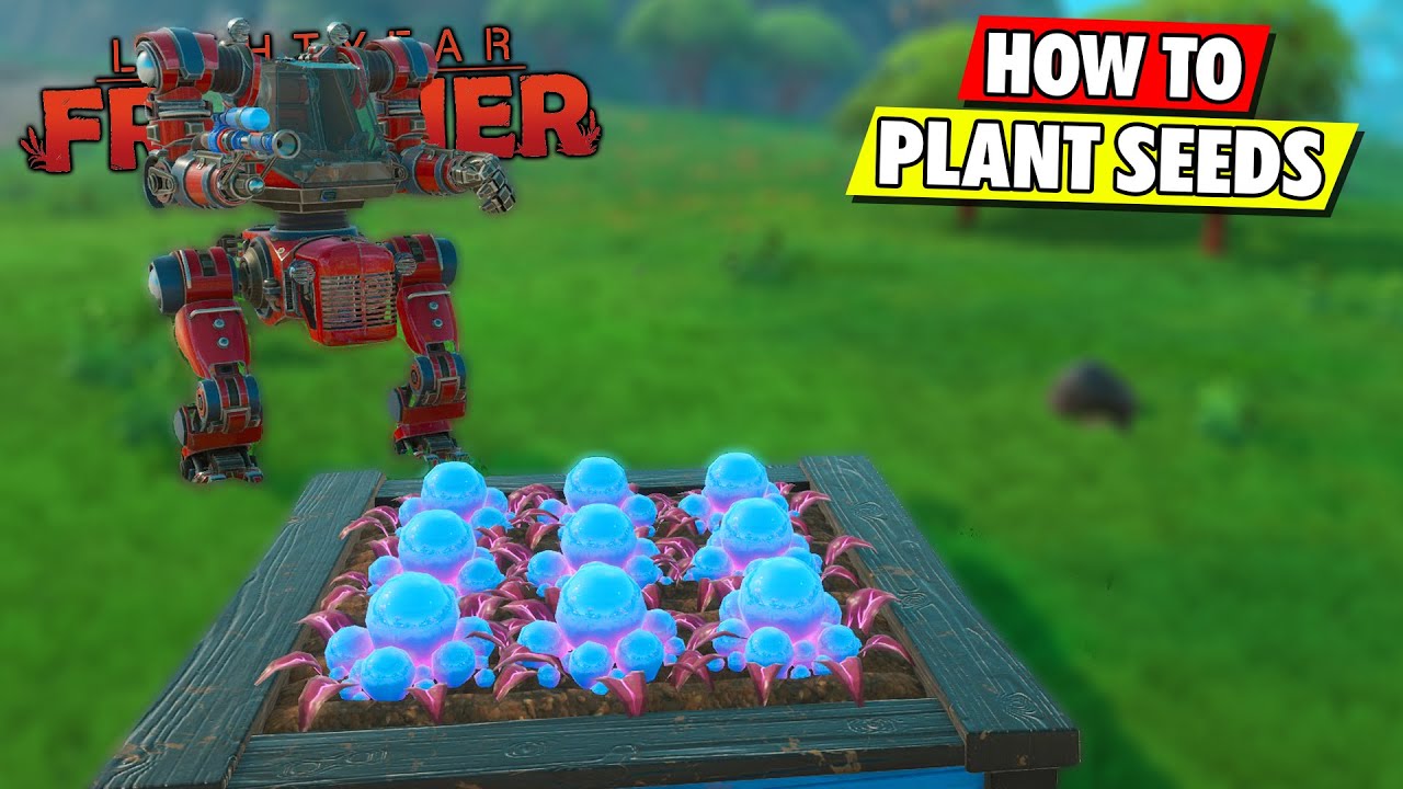 HOW TO PLANT SEEDS IN LIGHTYEAR FRONTIER - YouTube