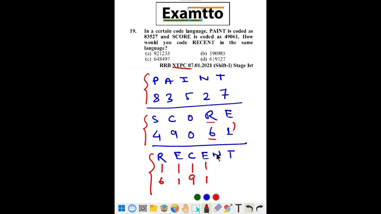 19 Rrb Reasoning Coding Decoding Yct Book Codingdecoding Codingdecodingtricks Yctbooks Youtube