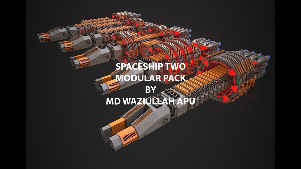 Modular Spaceship Two | @apuart786 - YouTube