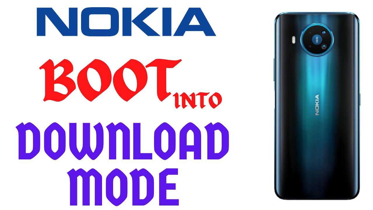How to boot into download mode- Nokia 3-4-5-6-7-8-pure view - YouTube