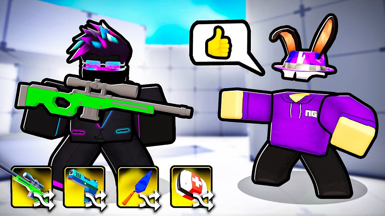 I used THE OWNERS SECRET LOADOUT in Roblox Rivals - YouTube