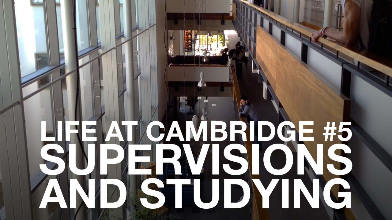 Cambridge Vlog 5 - Supervisions and Studying - YouTube