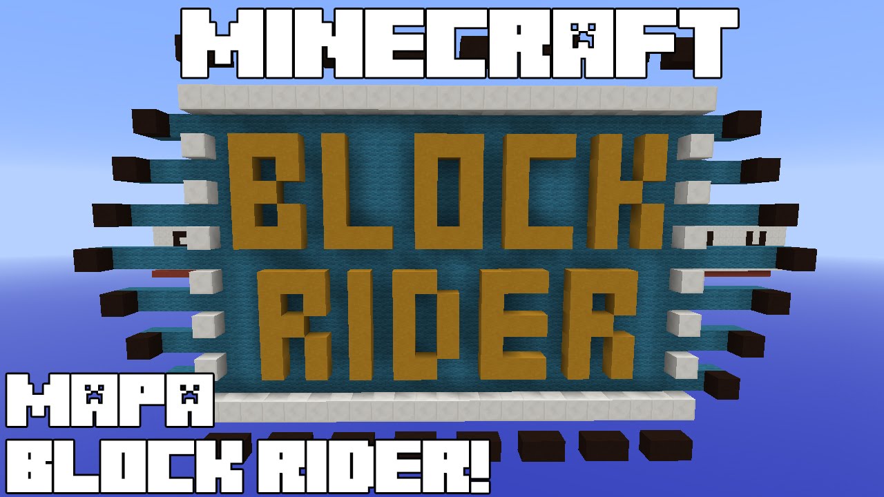 Minecraft PARKOUR! Block Rider! - YouTube