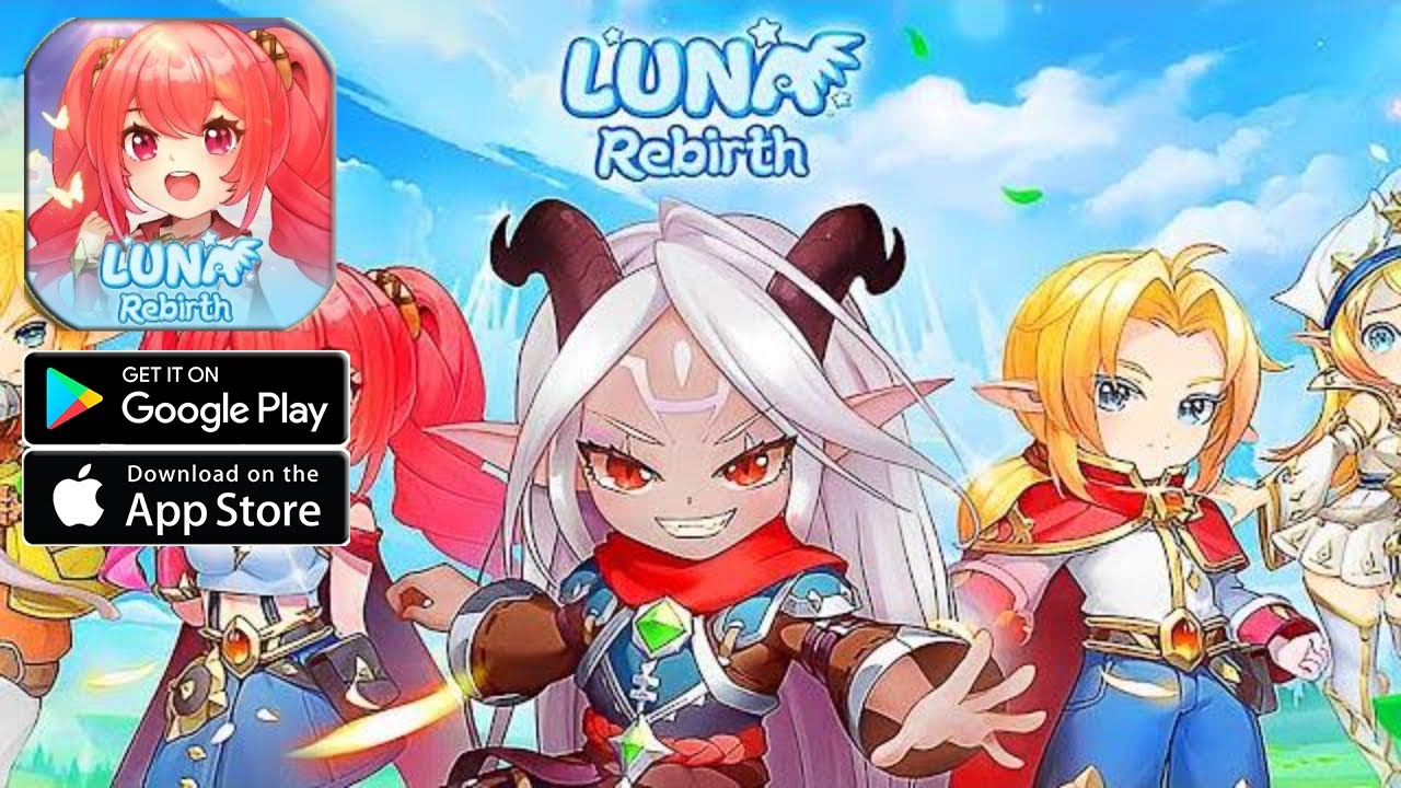 Luna Rebirth: Floating Island Gameplay Android IOS - YouTube