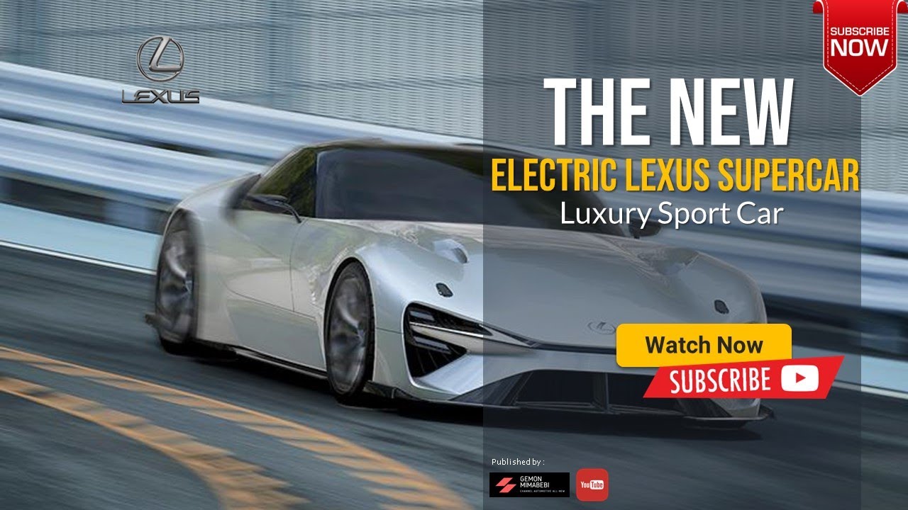 The 2030 Electric Lexus Supercar interior Exterior - YouTube