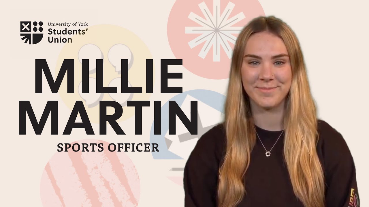 Millie Martin for Sports Officer | 60 Second Manifestos | Elections ...