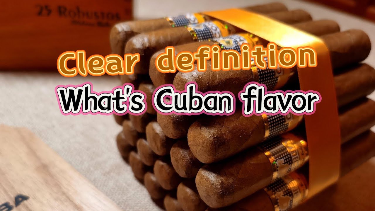 What's Cuban flavor, clear definition - YouTube