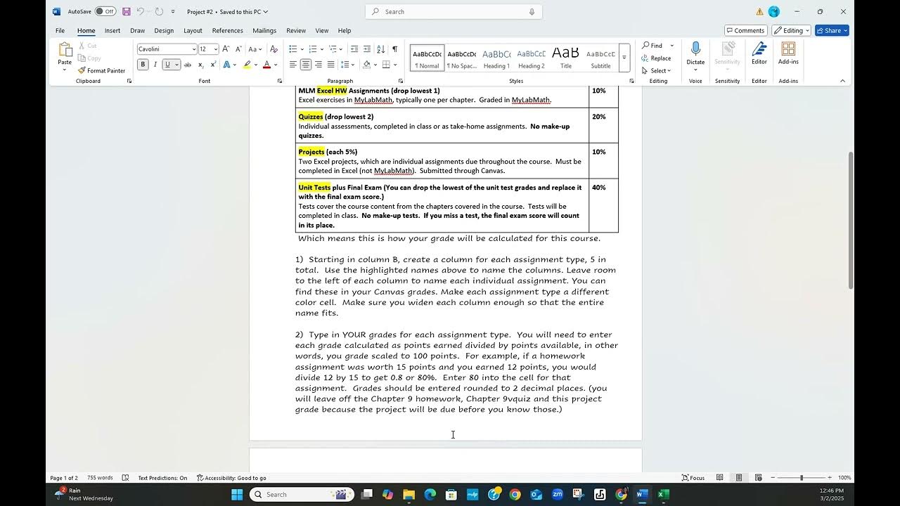 MTH 154 Project #2 Spring 2025 - YouTube