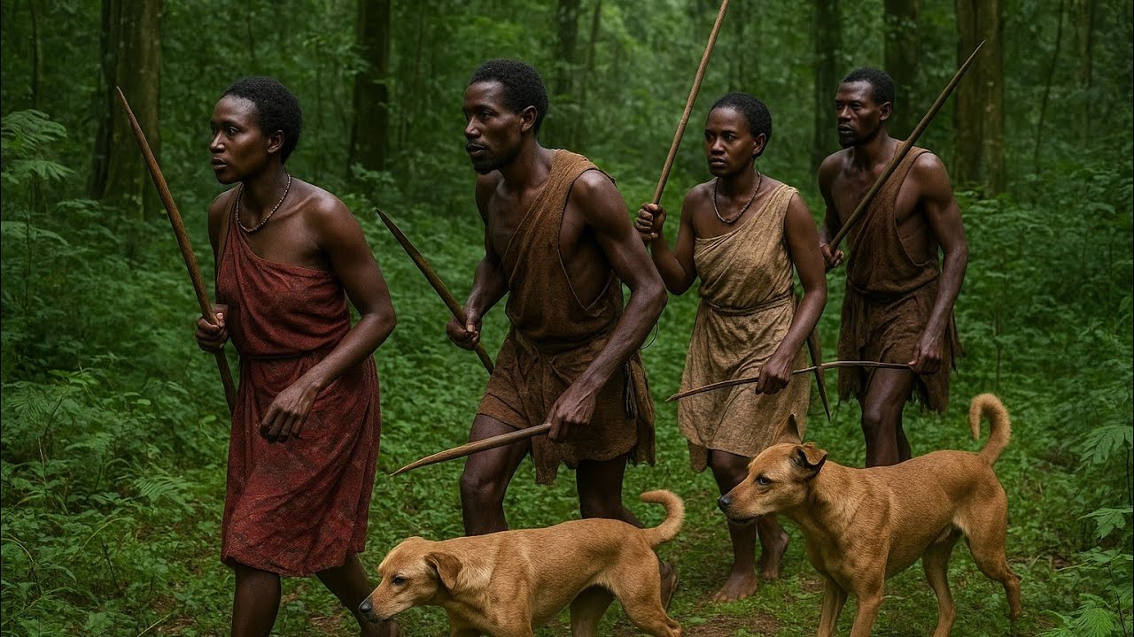 Forest animal's Hunting in Africa | Deer & Baboon Hunt with Dogs 🐕🌍 ...