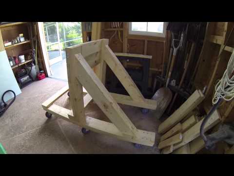 How to: Build an Outboard Motor Stand - 375lbs Rated - YouTube